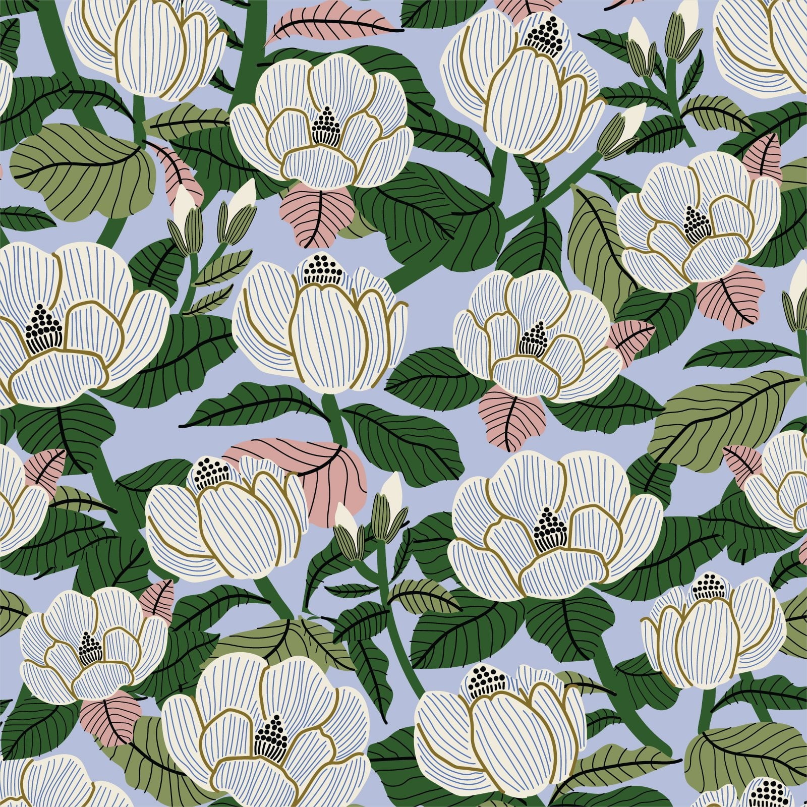 Cloud9 Magnolia Hidden Thicket CLN227486 – Cotton Quilt Fabric by the ...
