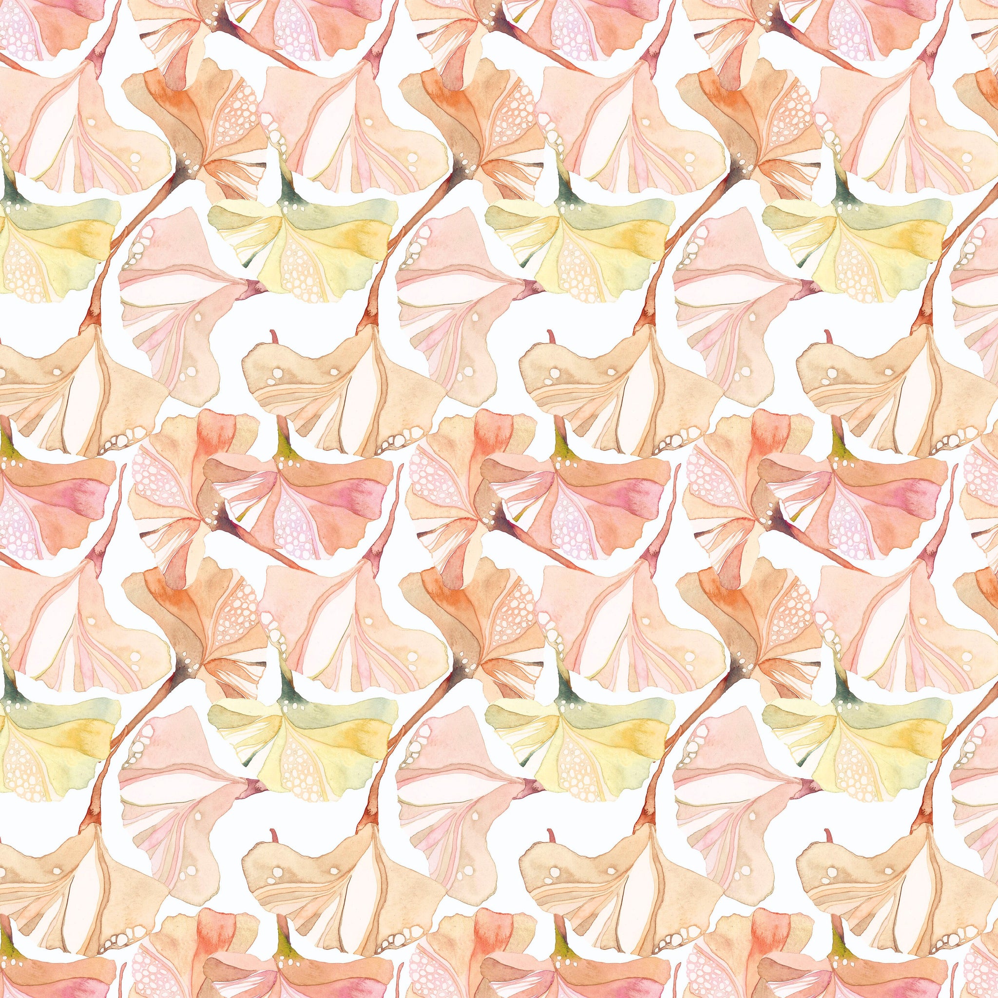 Falling Ginkgo, PWSR063.WARM – Touchstones Collection by Shell Rummel