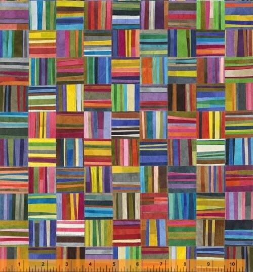 Field Guide Multi 51957D-X Curiosity Quilt Fabric by Marcia Derse