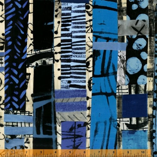 Marcia Derse Totem Multi 52186D-X Hero Print Quilt Fabric by Windham